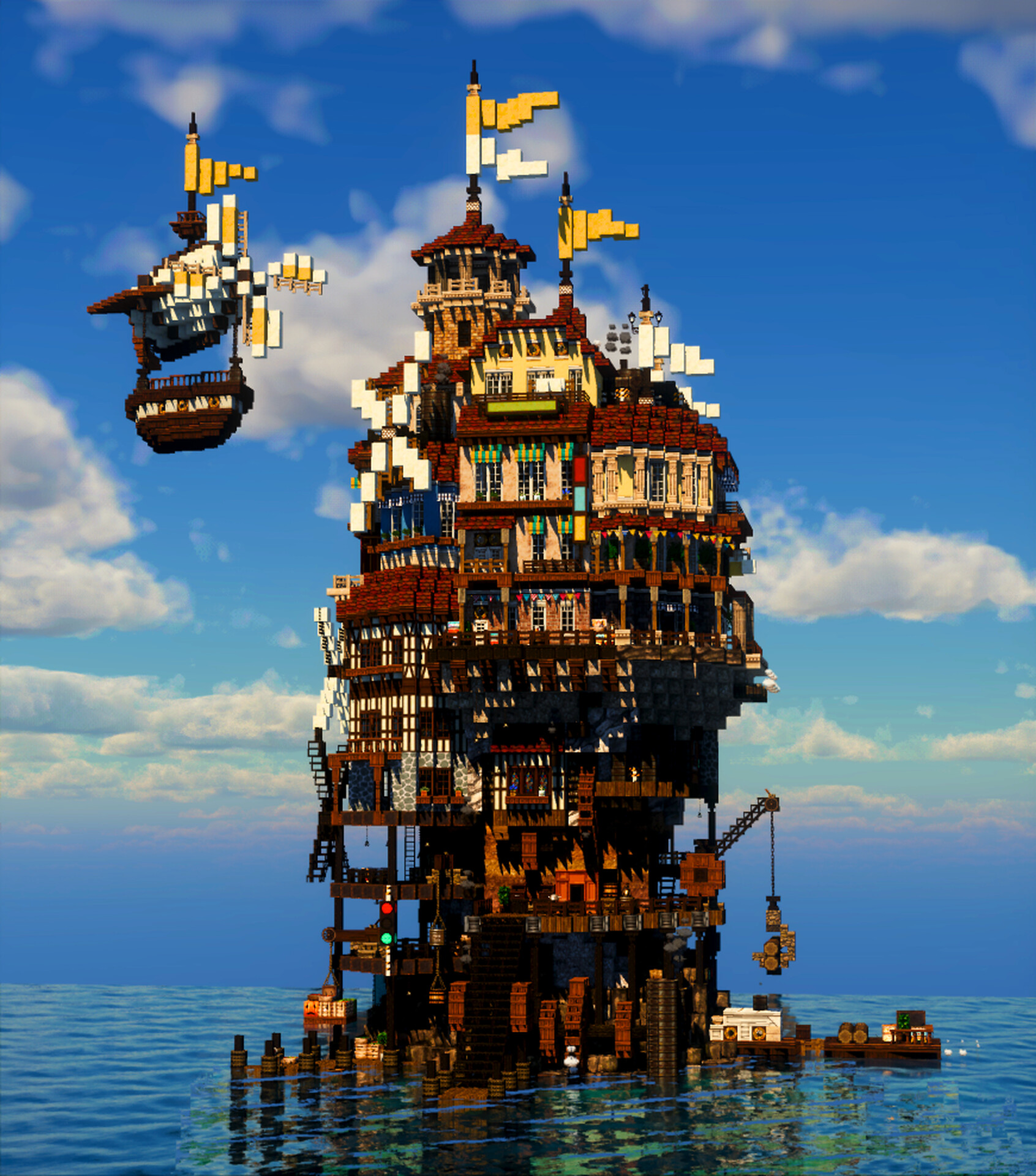 Industrial Island Minecraft Map