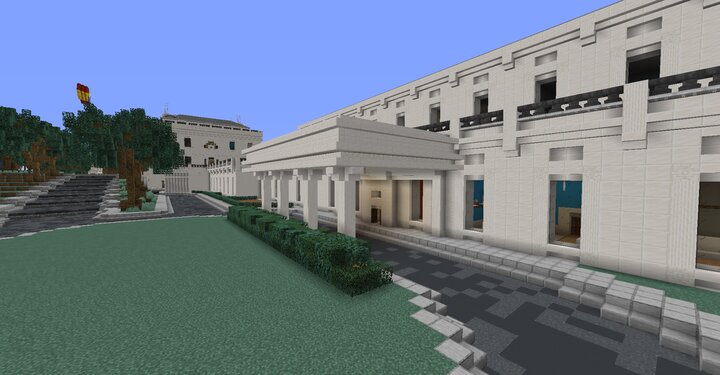 EDawg878 Republic - Presidential Mansion Minecraft Map