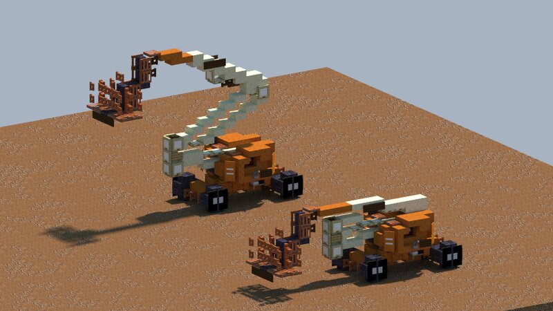 JLG 450aj, Articulating Boom Lift [With Download] Minecraft Map