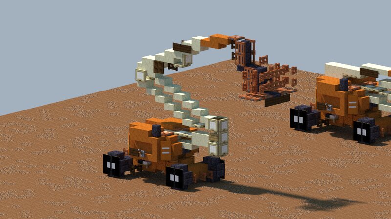 JLG 450aj, Articulating Boom Lift [With Download] Minecraft Map