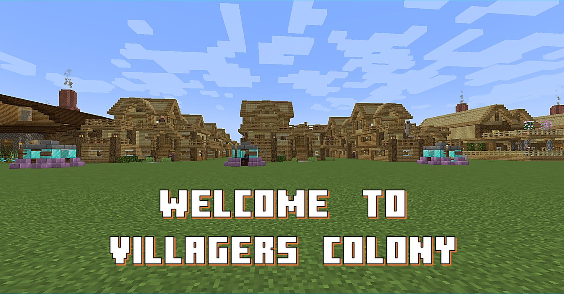 Villagers Colony (Players Tour Map) Minecraft Map