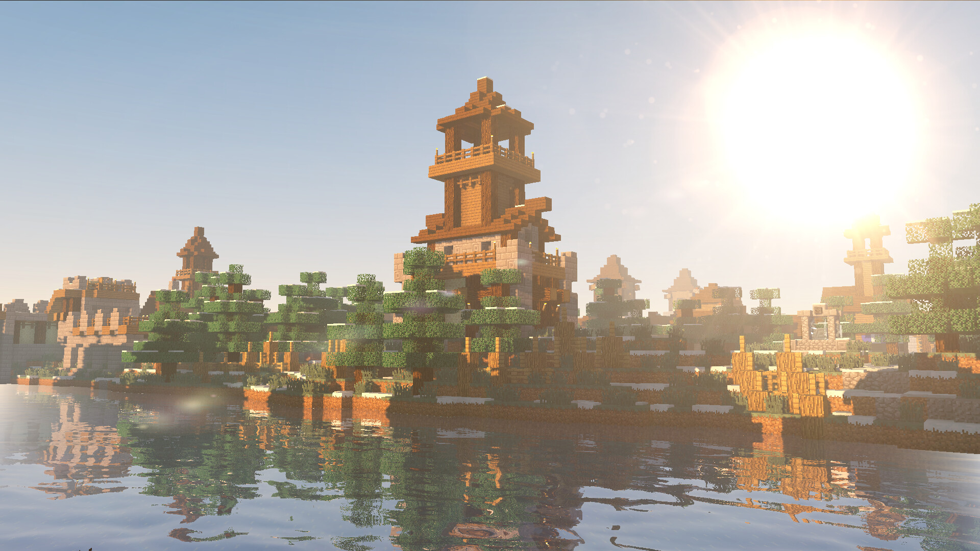 Kislev City by NPC WAR | Warhammer Fantasy Minecraft Map