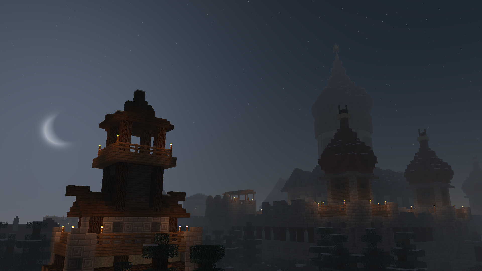 Kislev City by NPC WAR | Warhammer Fantasy Minecraft Map