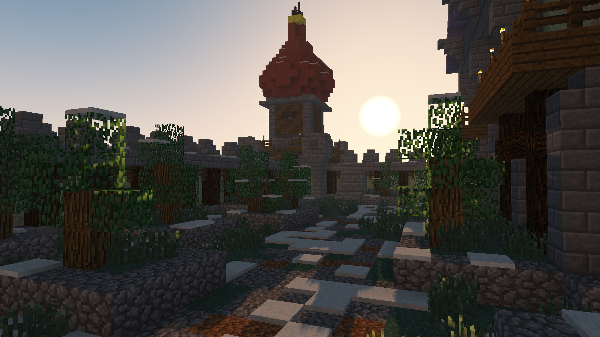 Kislev City by NPC WAR | Warhammer Fantasy Minecraft Map