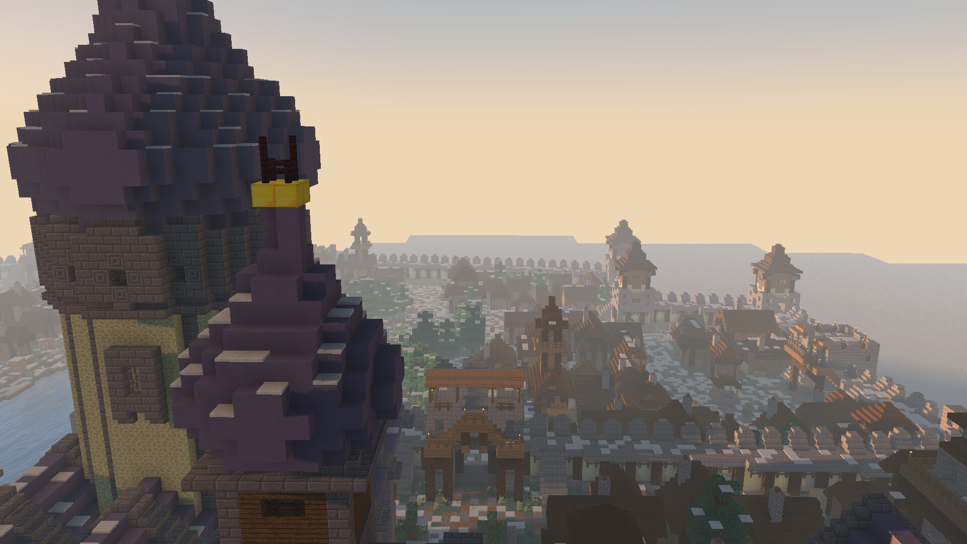 Kislev City by NPC WAR | Warhammer Fantasy Minecraft Map