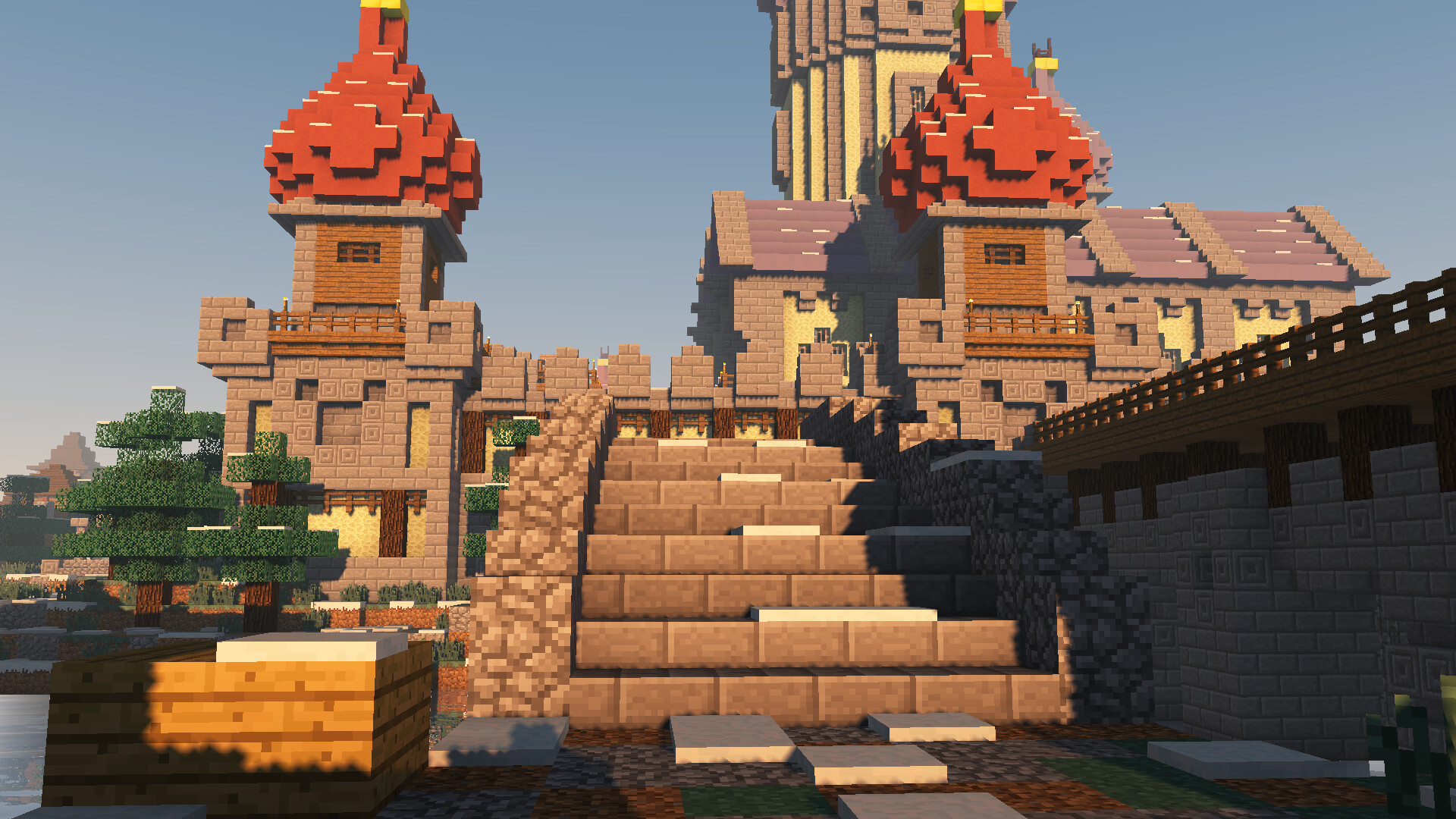 Kislev City by NPC WAR | Warhammer Fantasy Minecraft Map