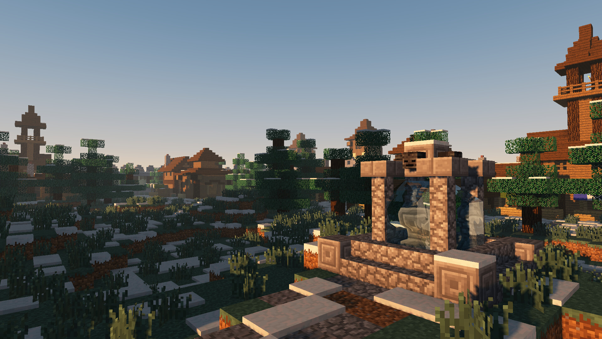 Kislev City by NPC WAR | Warhammer Fantasy Minecraft Map