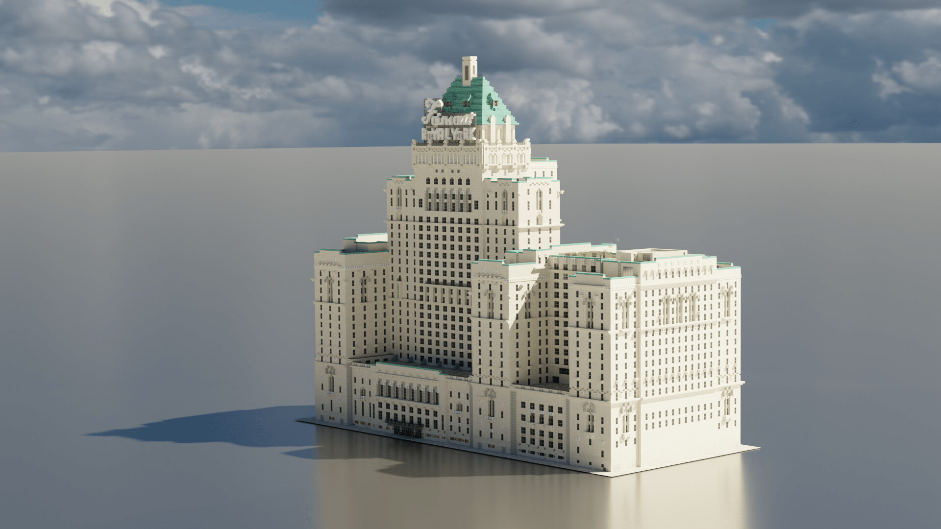 Fairmont Royal York Hotel (1:1 SCALE) in downtown Toronto, Ontario ...