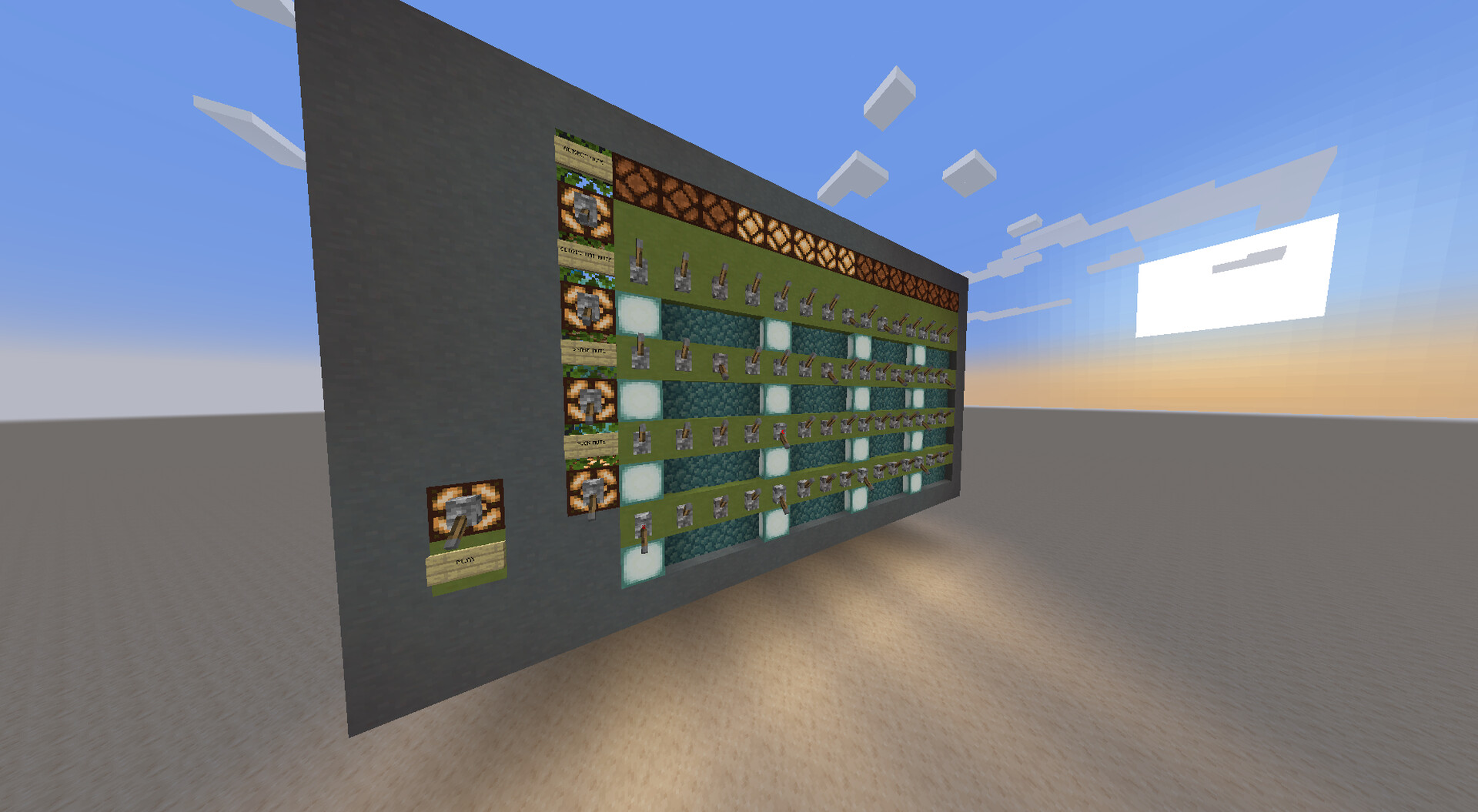 Drum machine Minecraft Map