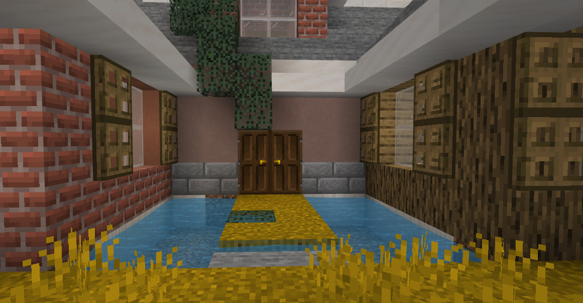 Autumn Forest Mansion Minecraft Map