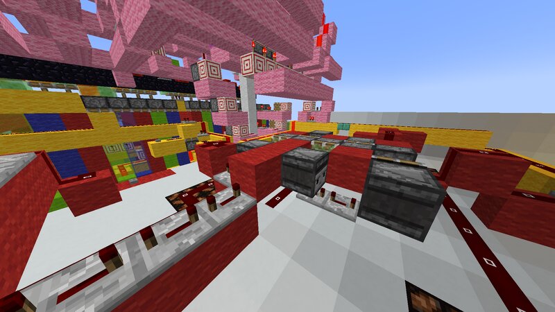 Minecraft 1x1 RGB 3-Bit Display (conept showcase only) Minecraft Map