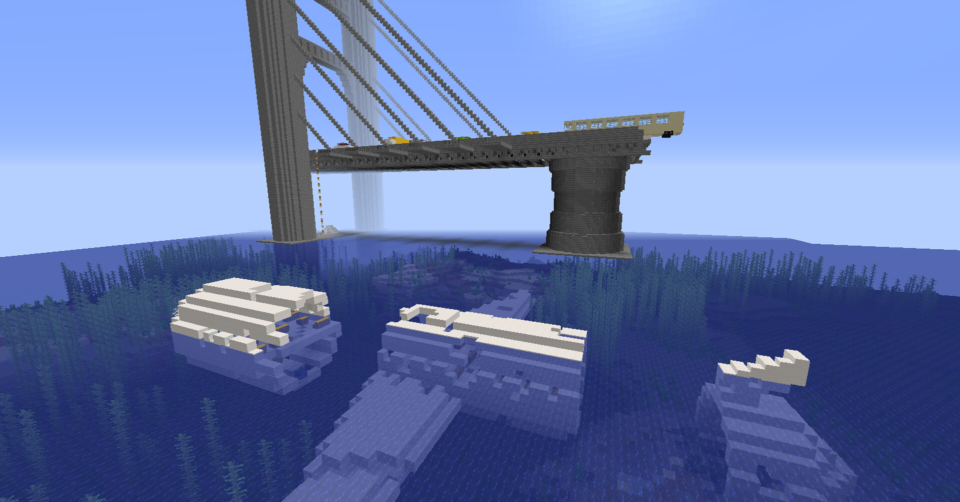 Bridge - zombie map 1.16.4 Minecraft Map