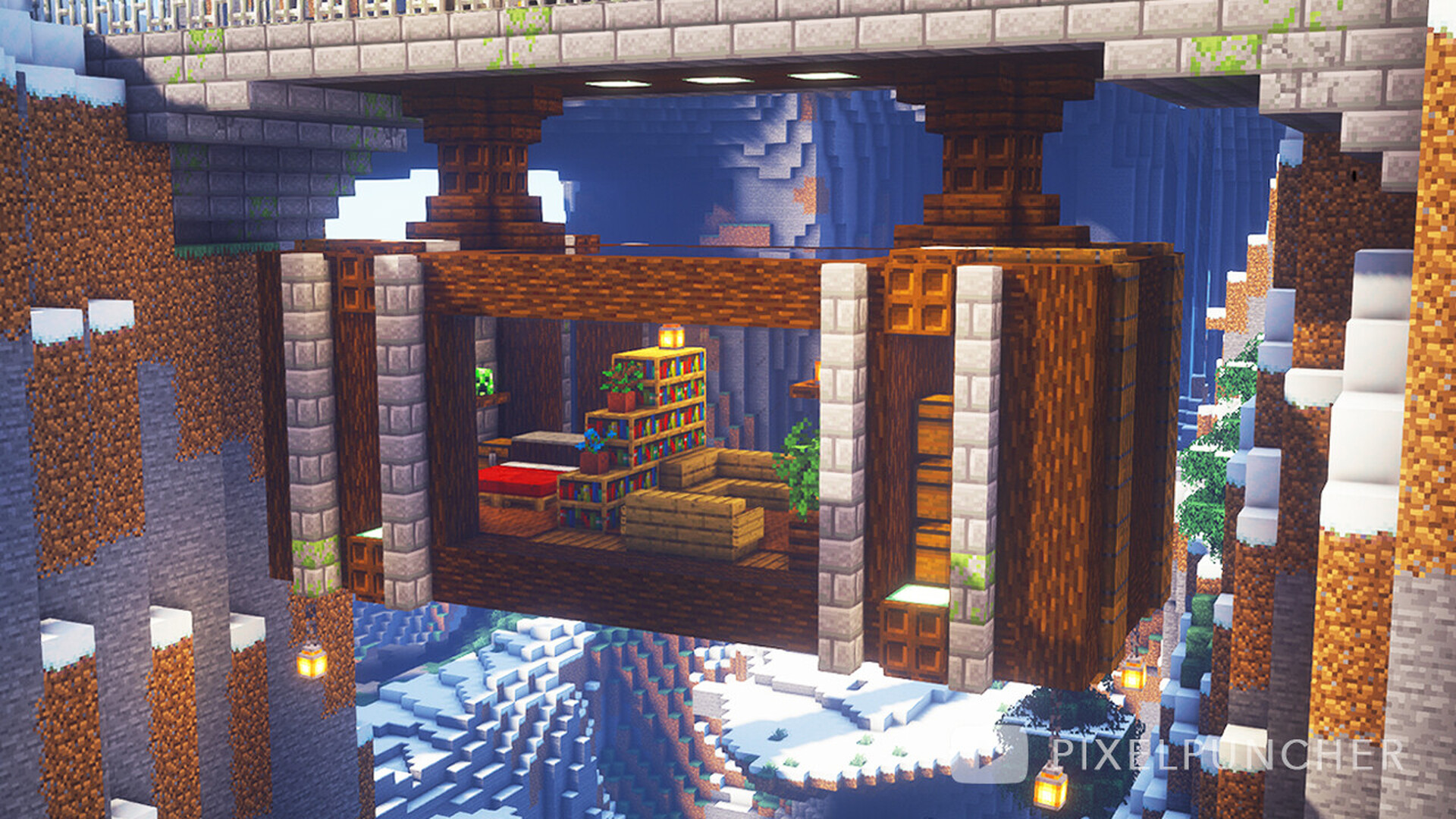 Hanging House Minecraft Map