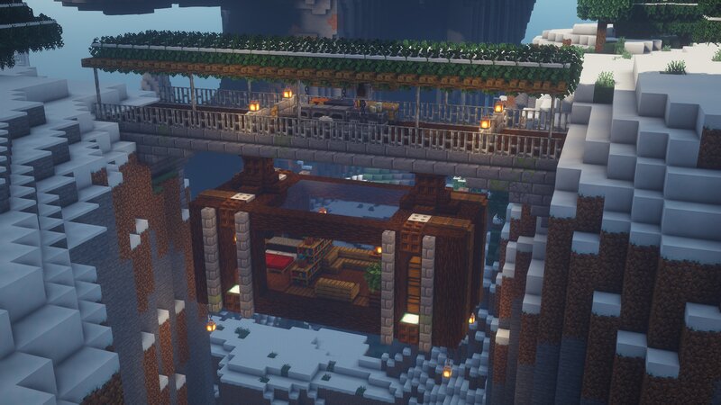 Hanging House Minecraft Map