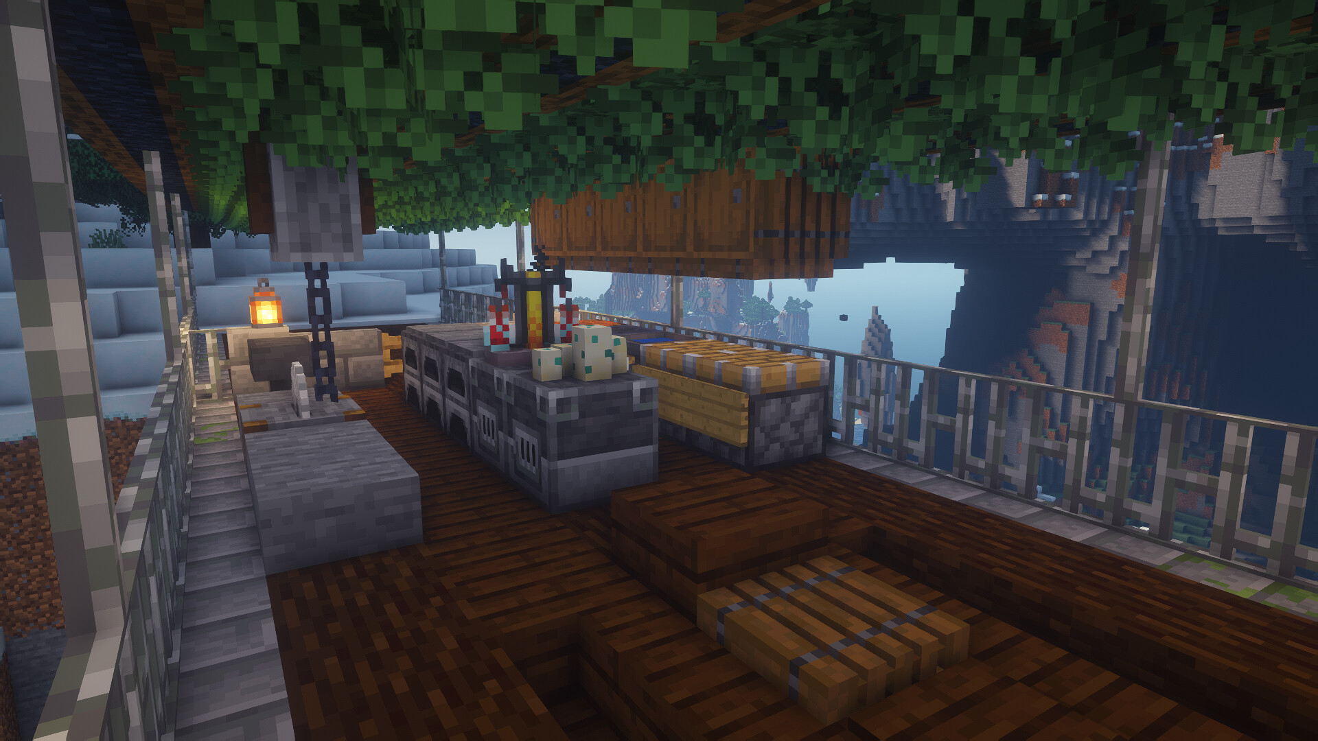 Hanging House Minecraft Map