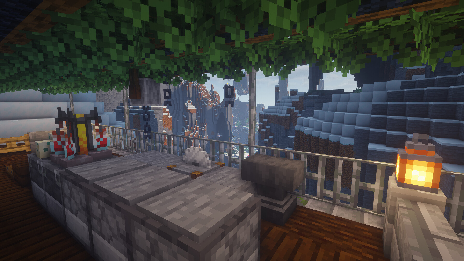 Hanging House Minecraft Map