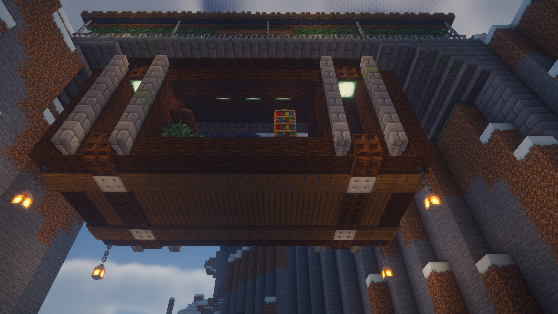 Hanging House Minecraft Map