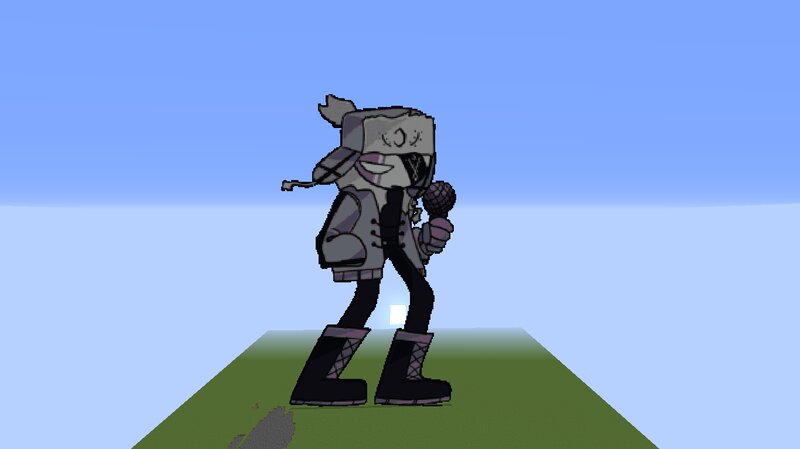 Random FNF Pixel Art Minecraft Map