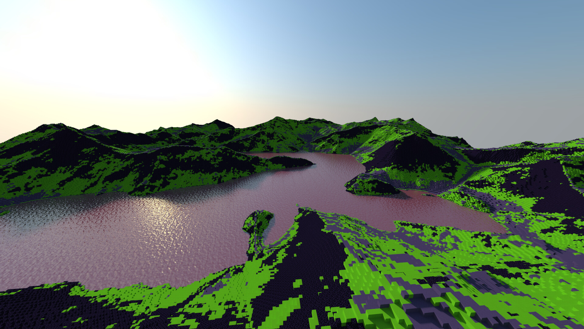 Alien Planet in Minecraft! Minecraft Map