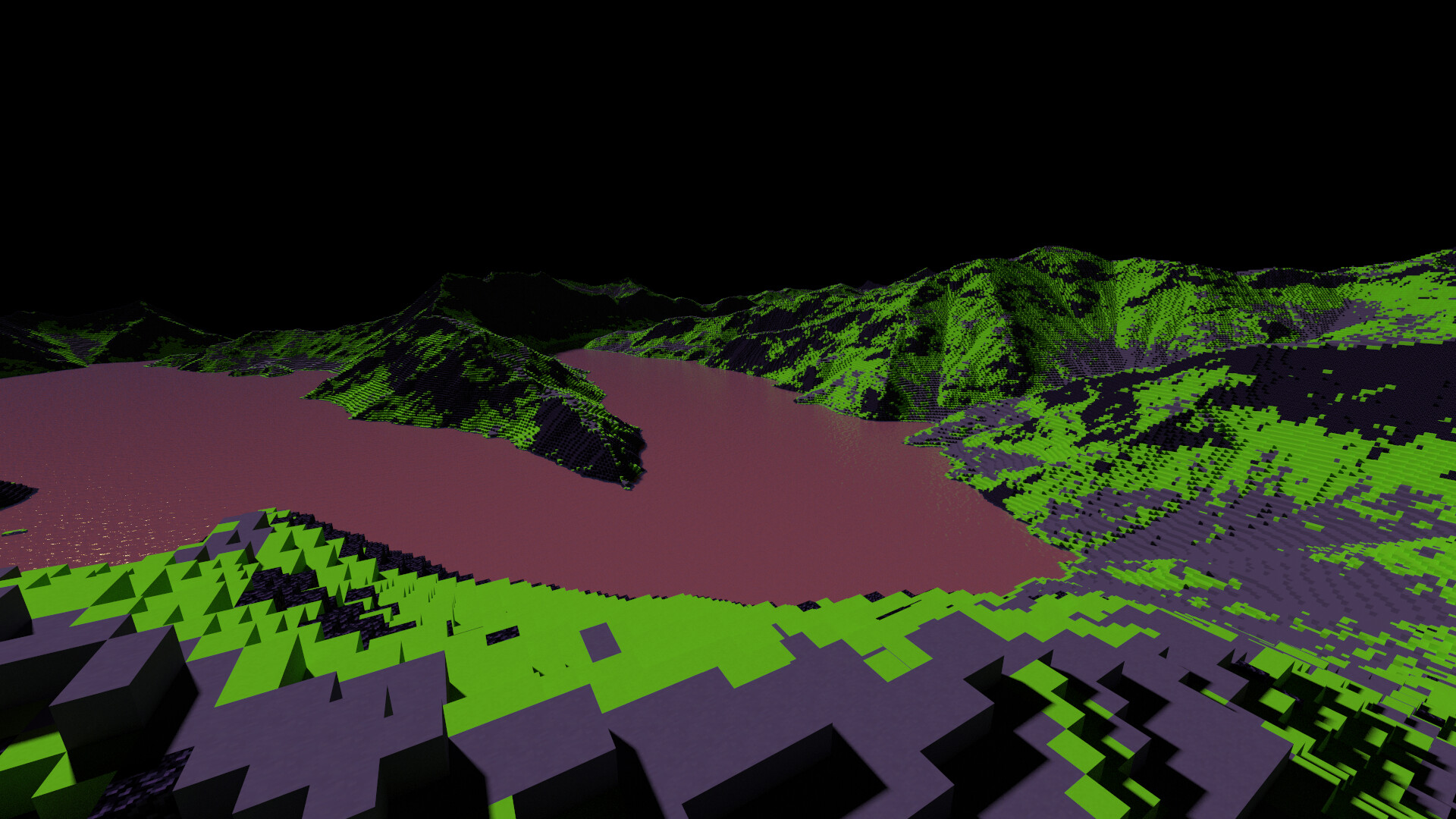 Alien Planet in Minecraft! Minecraft Map