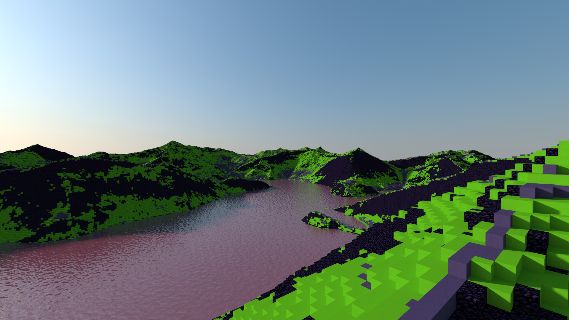 Alien Planet in Minecraft! Minecraft Map