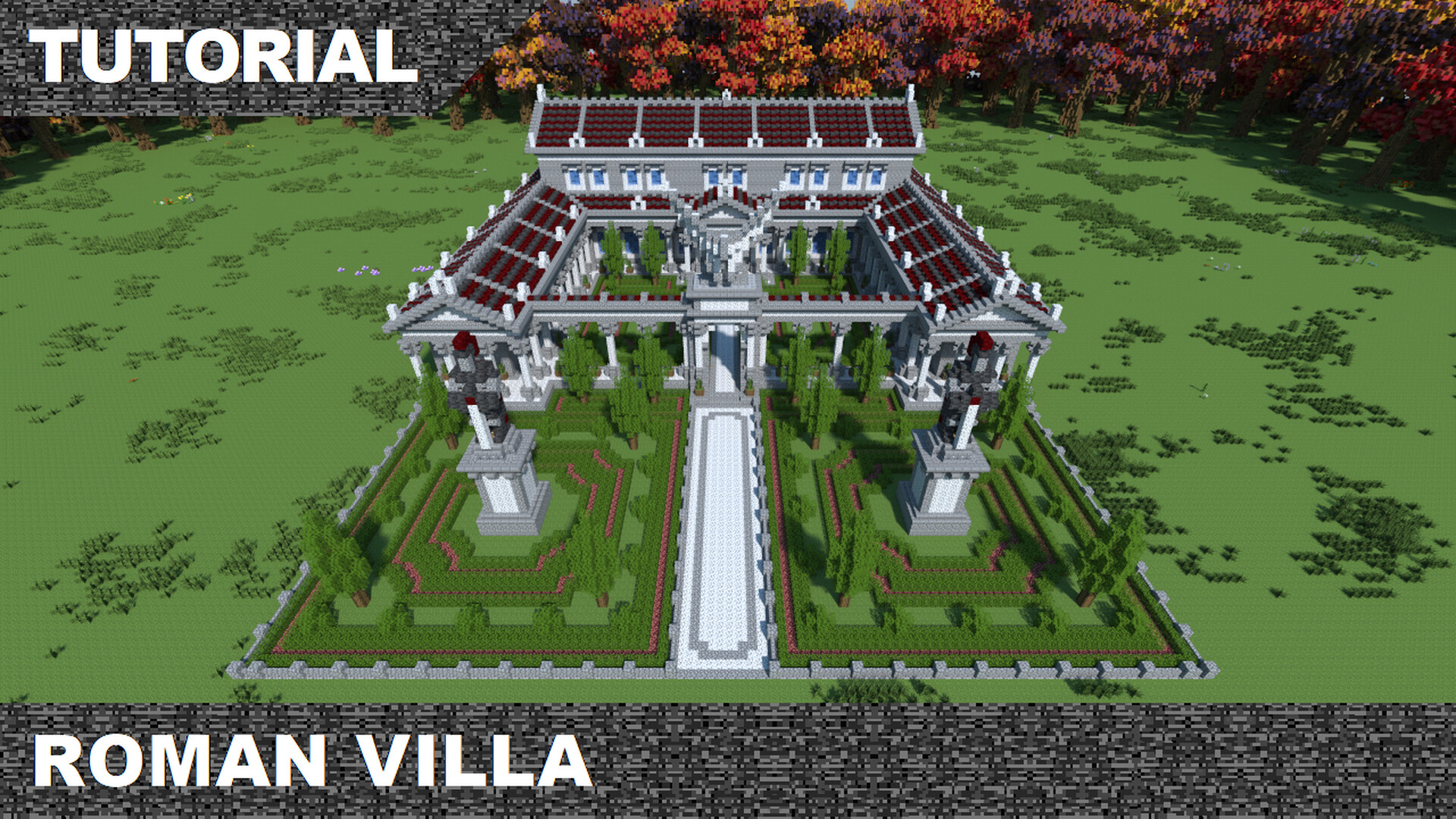Roman Villa +Tutorial Minecraft Map