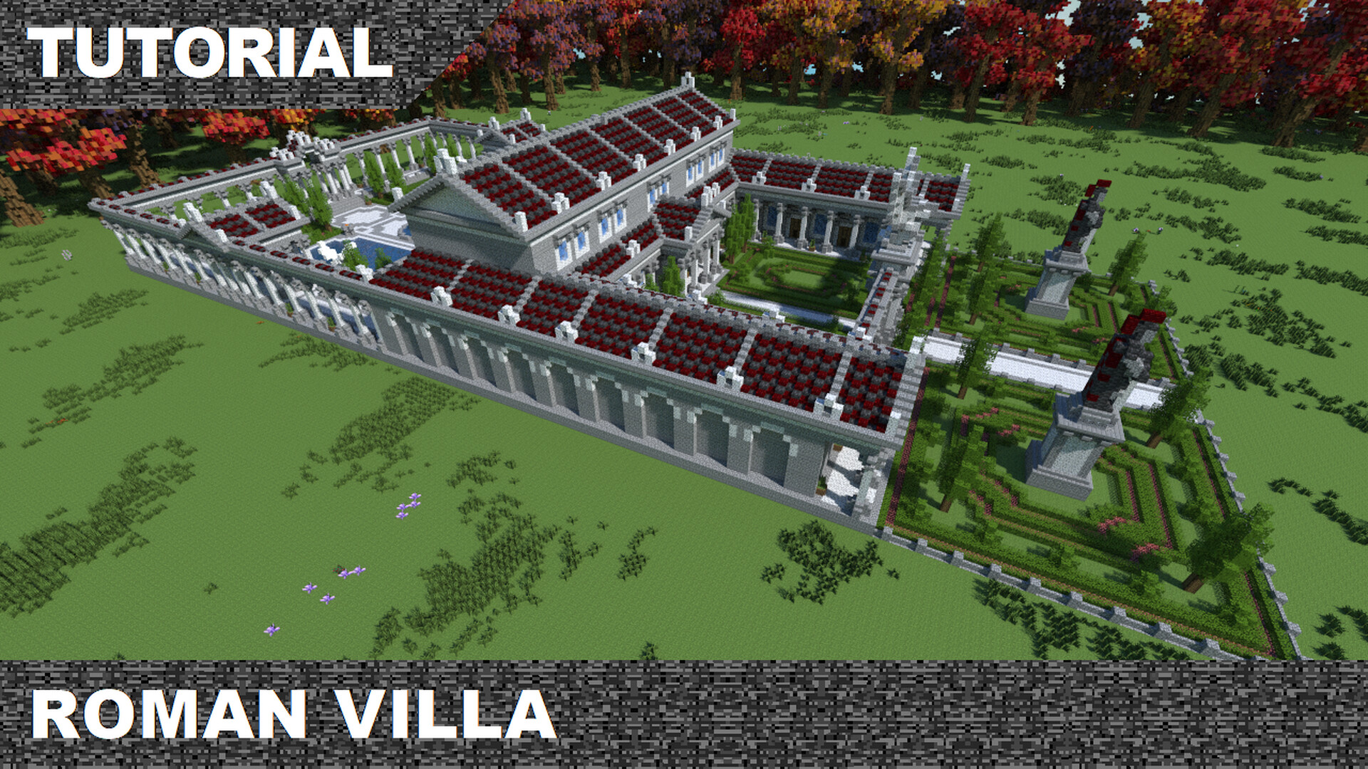 Roman Villa +Tutorial Minecraft Map