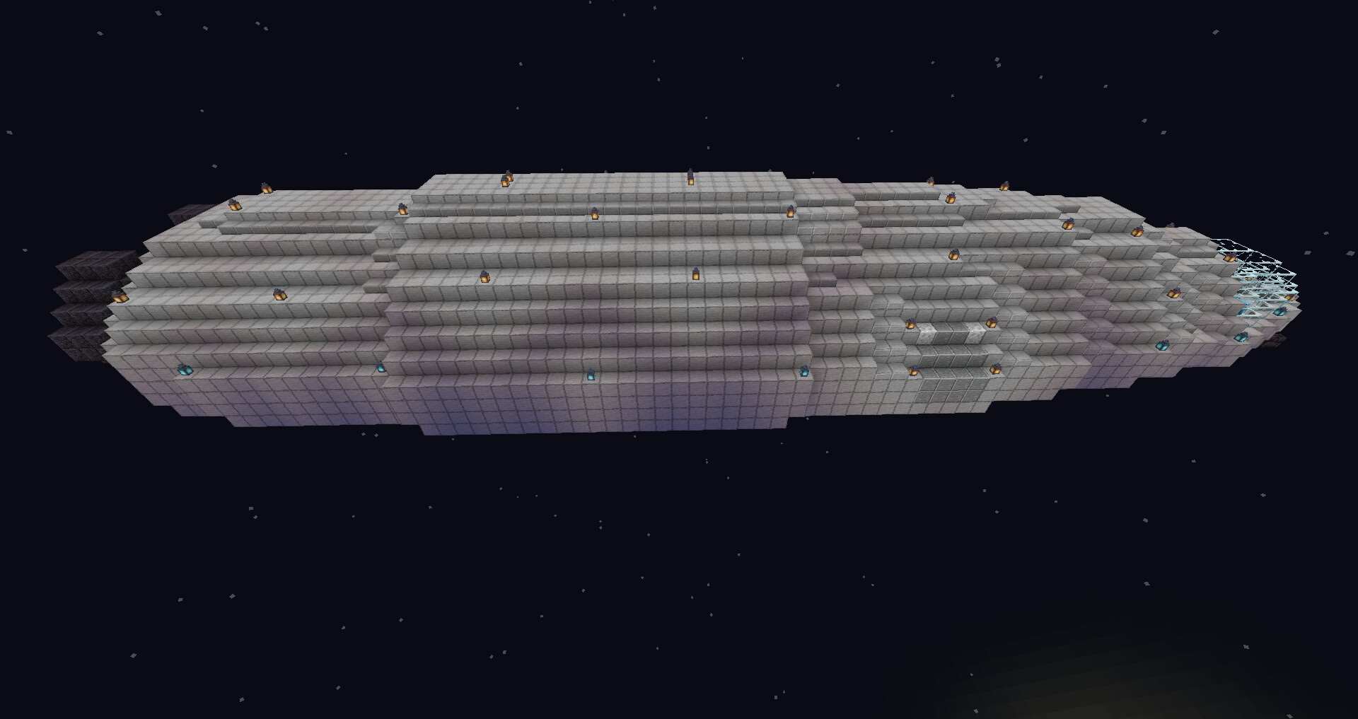 Small Sci-Fi Cargo Shuttle Minecraft Map