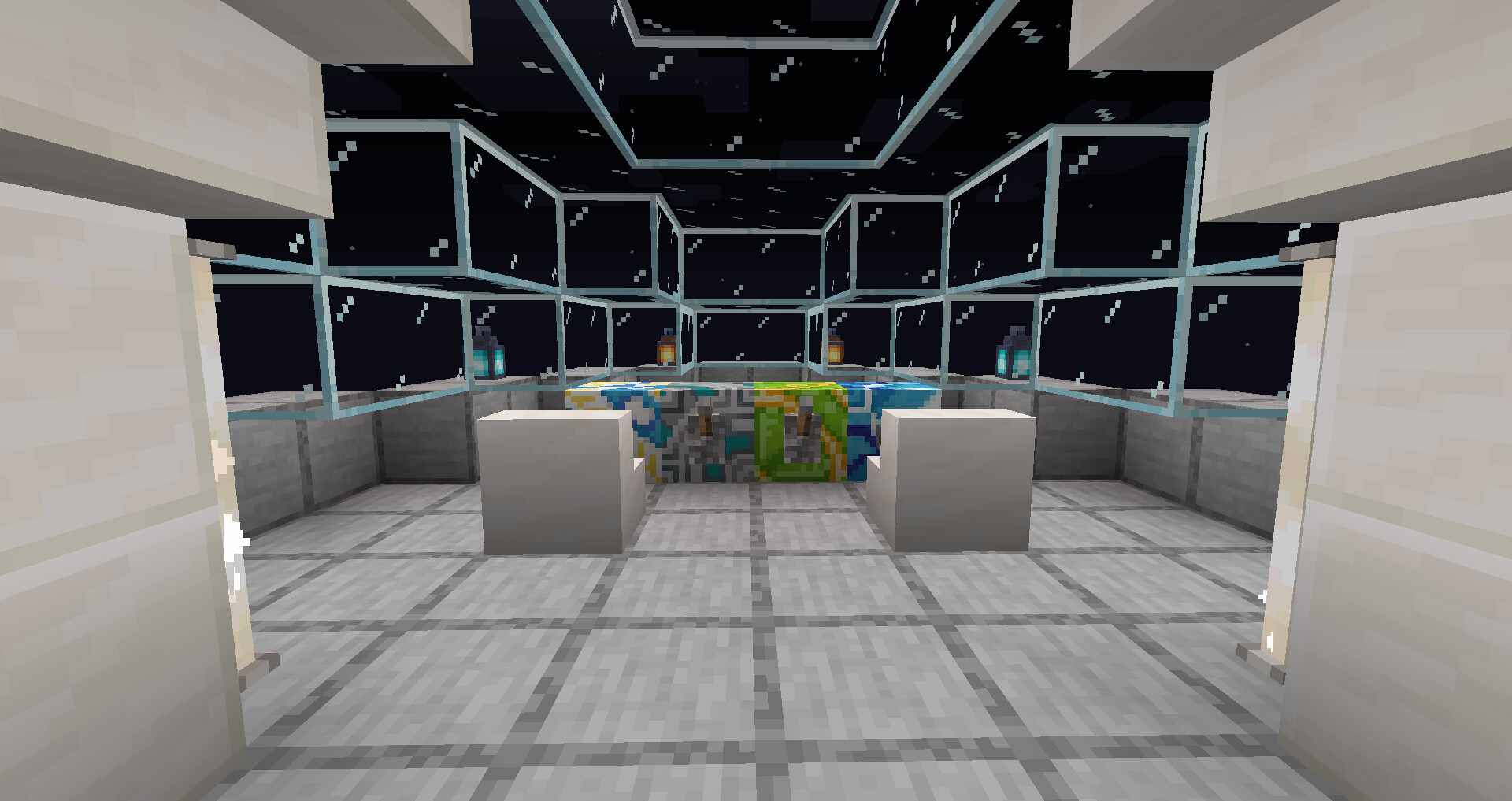 Small Sci-Fi Cargo Shuttle Minecraft Map