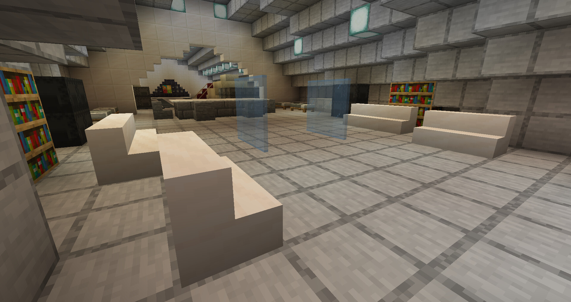 Small Sci-Fi Cargo Shuttle Minecraft Map