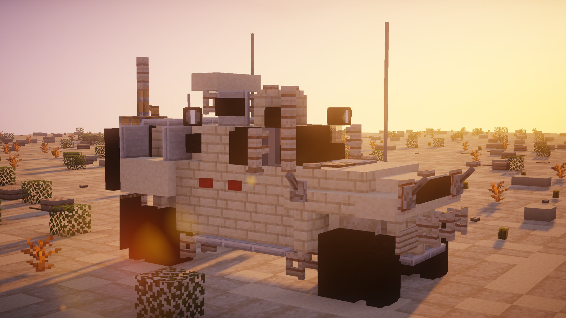 1,5:1 Oshkosh M-ATV MRAP Minecraft Map