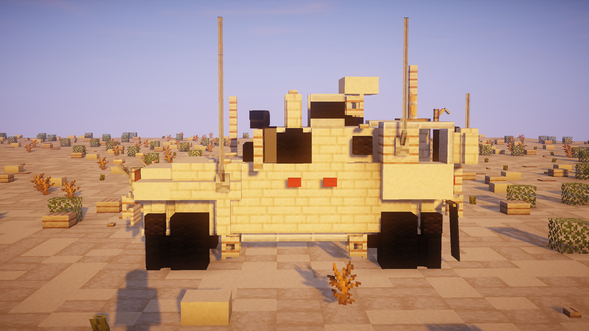 1,5:1 Oshkosh M-ATV MRAP Minecraft Map