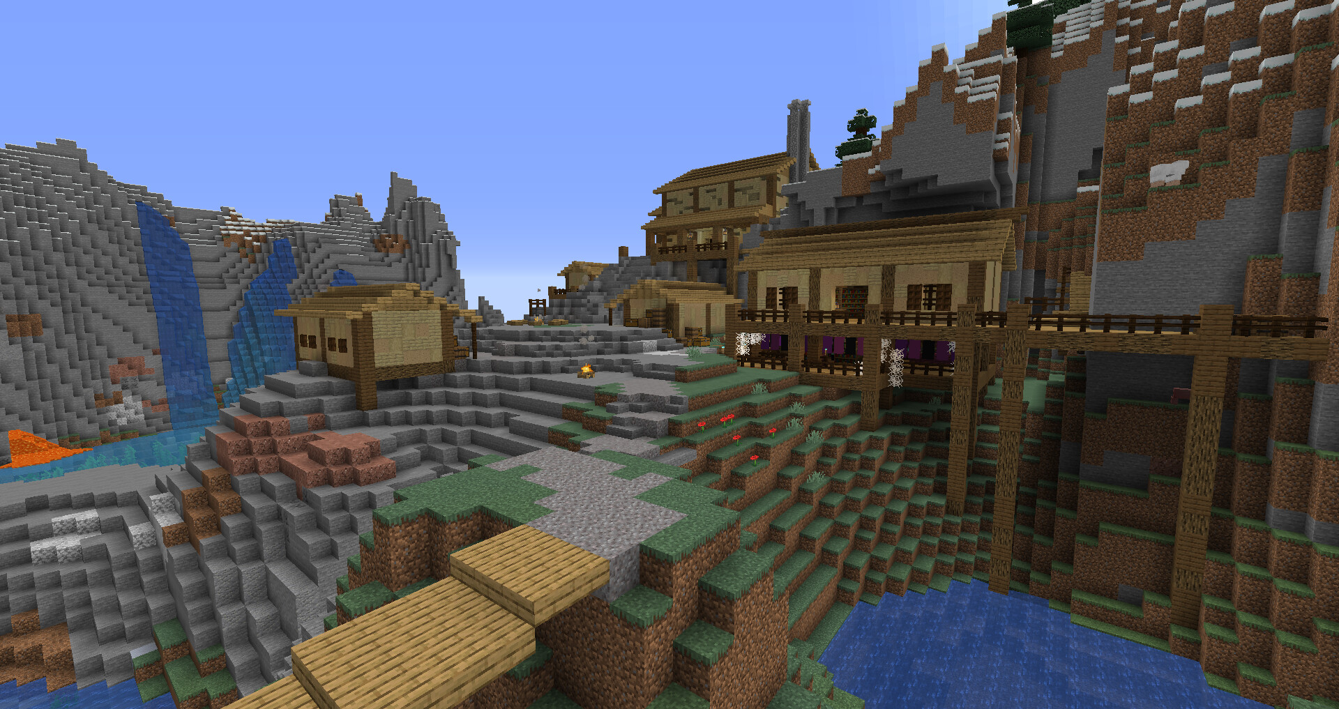 Sea of Thieves themed Pirate Outpost Minecraft Map