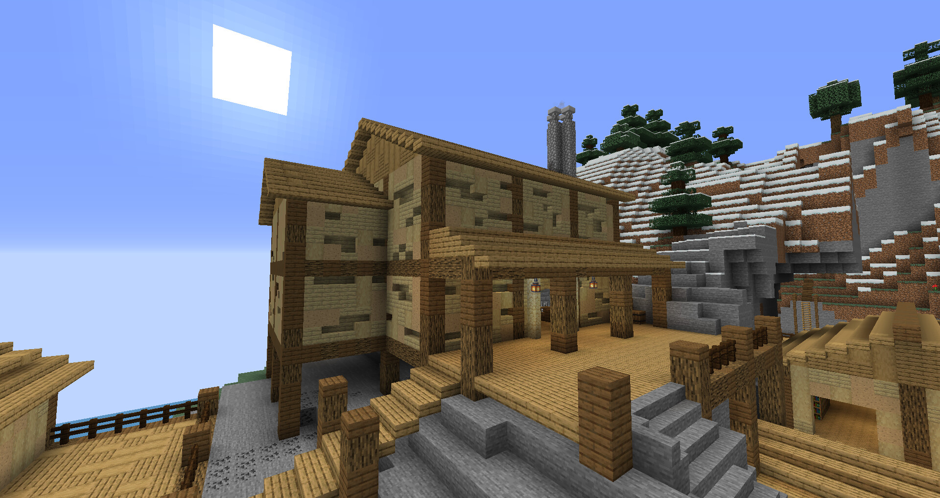 Sea of Thieves themed Pirate Outpost Minecraft Map