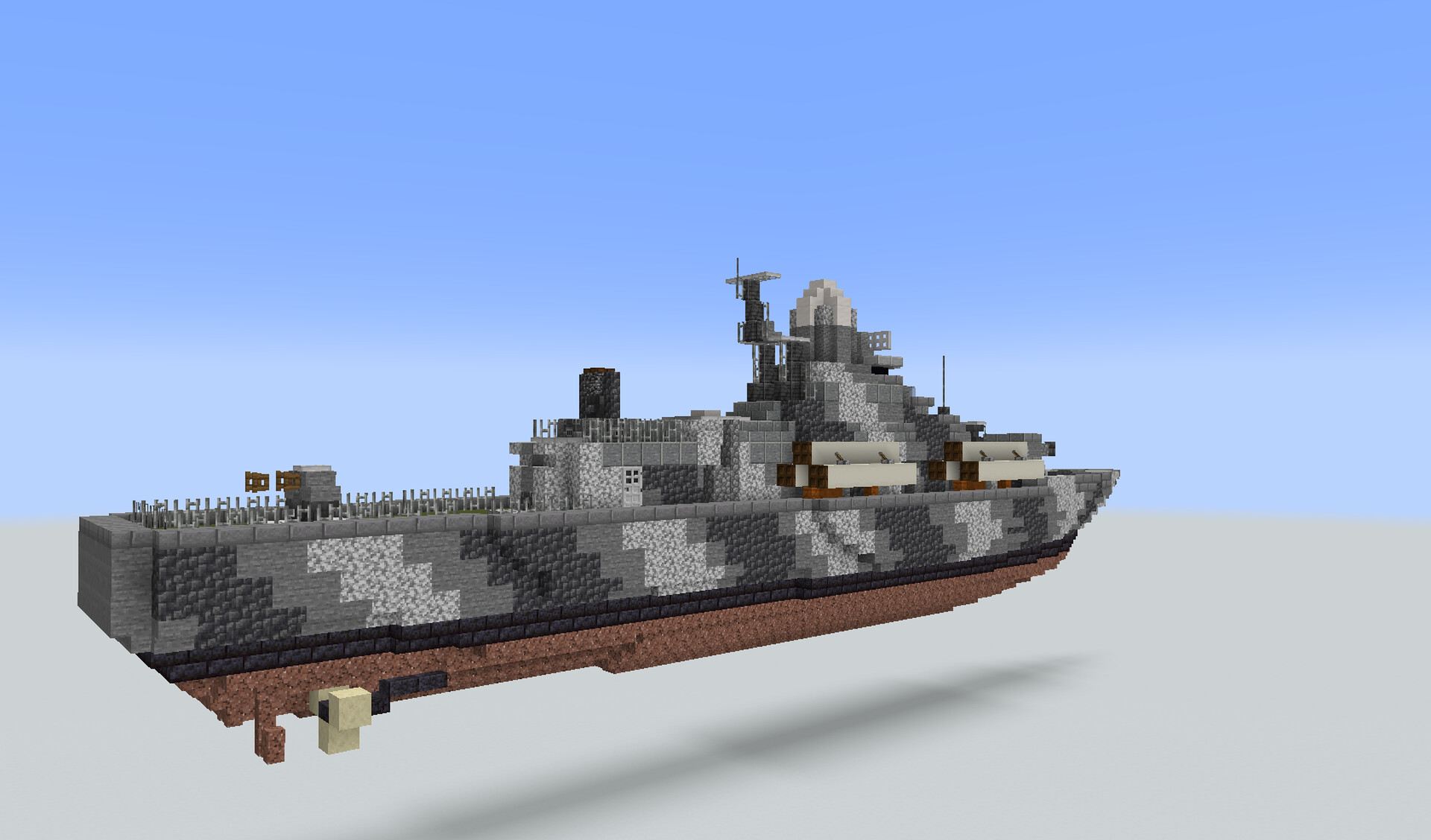 Nanuchka-class corvette (1:1) Minecraft Map