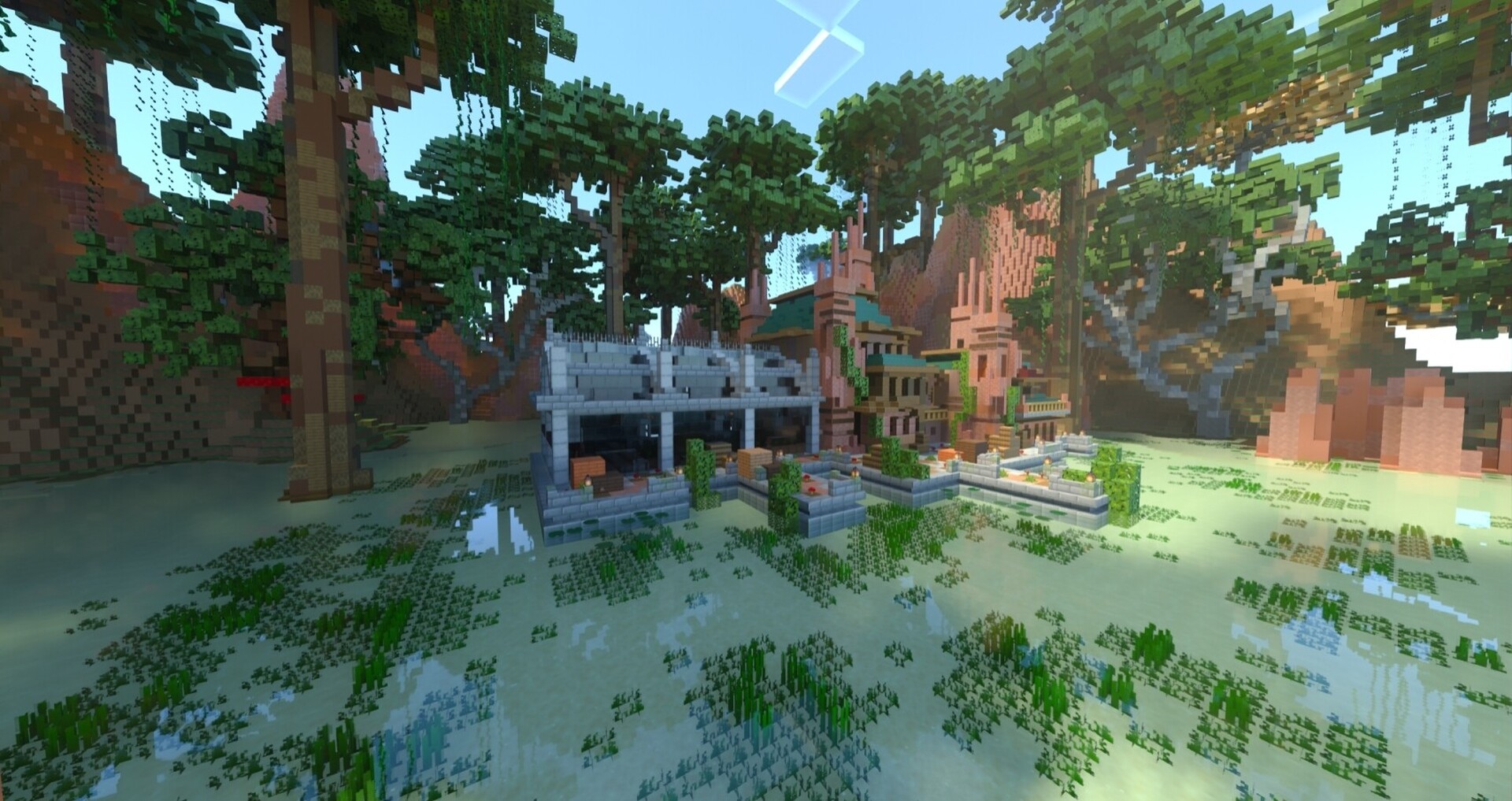 Mini Lake Town Minecraft Map