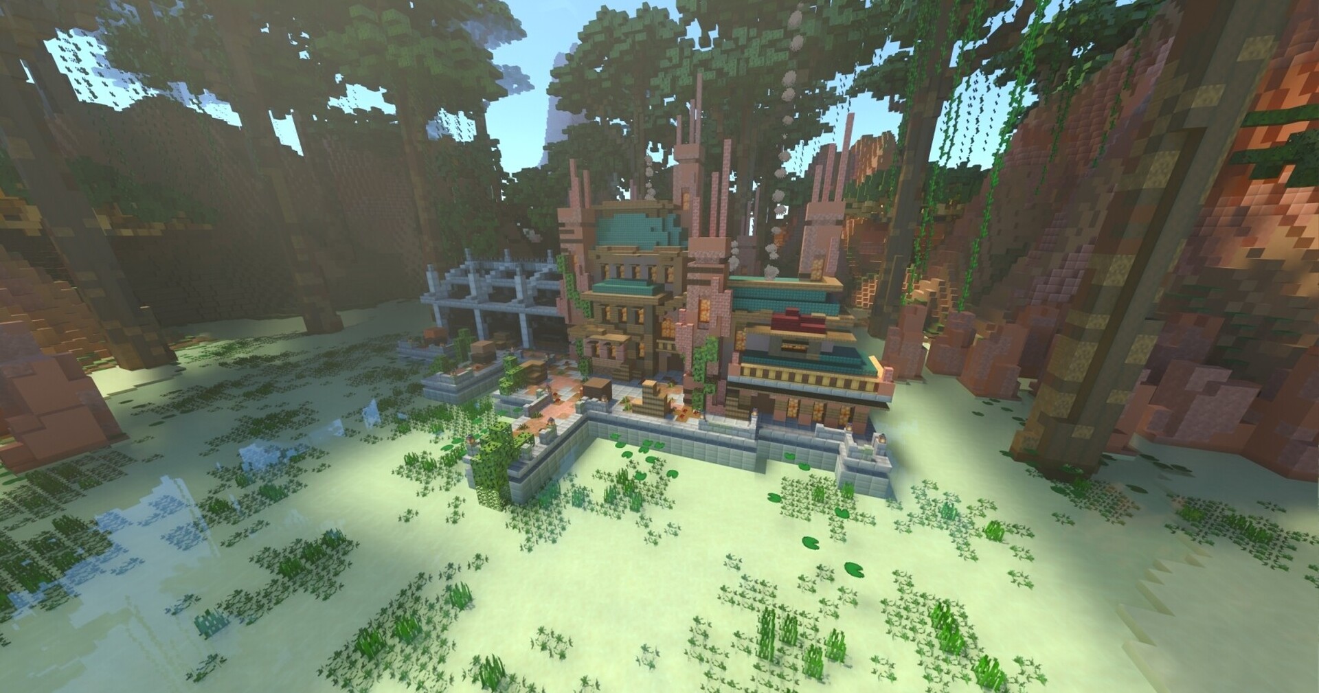 Mini Lake Town Minecraft Map