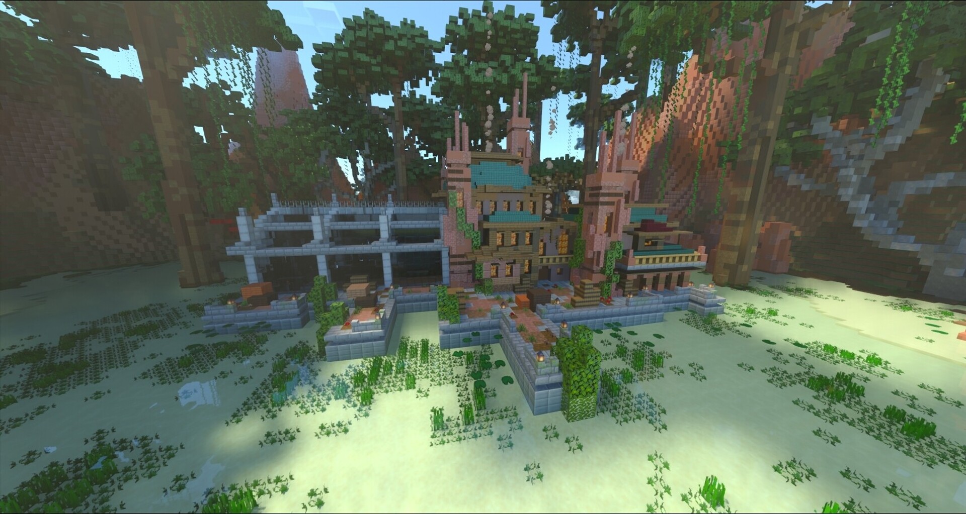 Mini Lake Town Minecraft Map