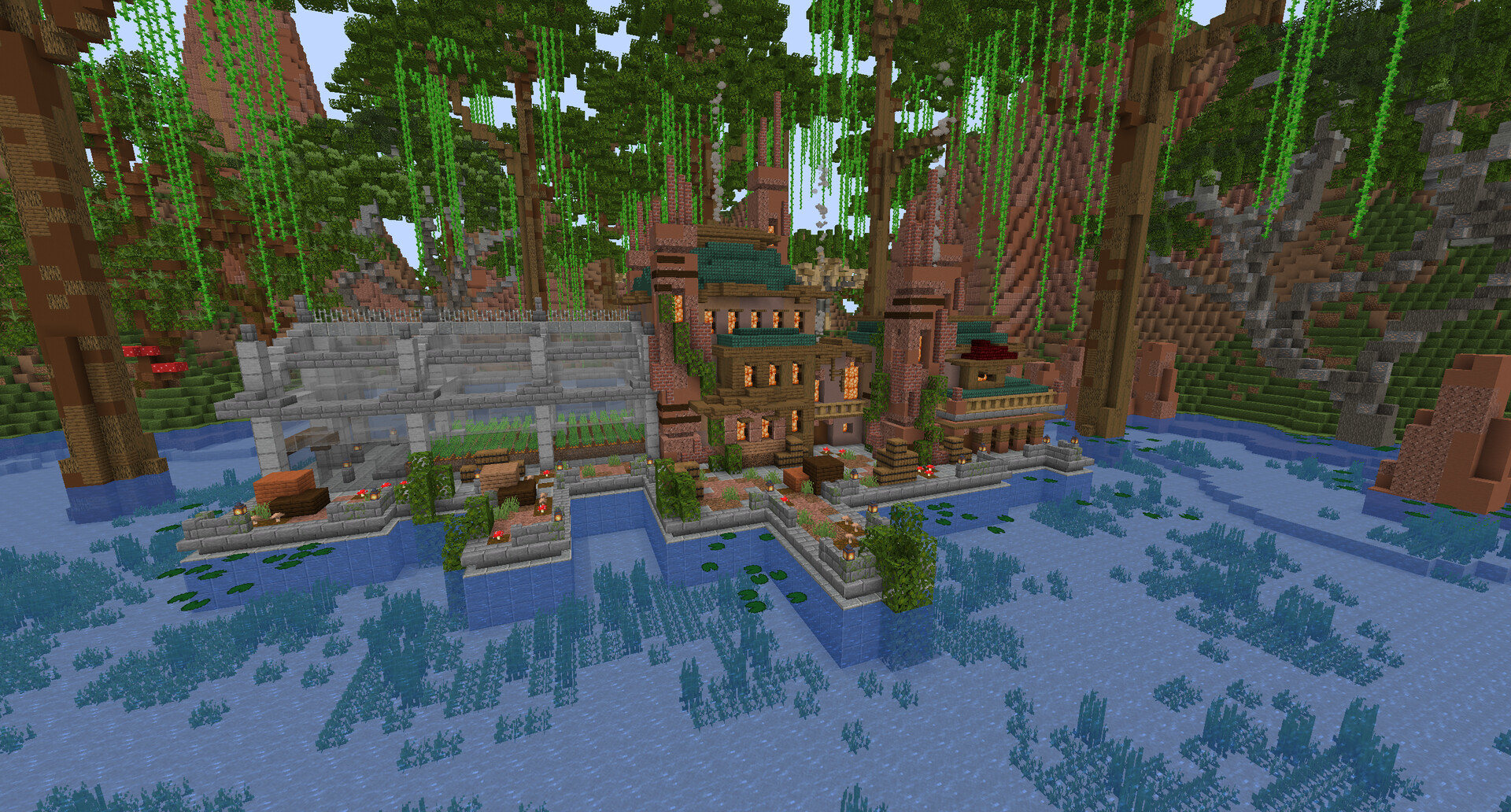 Mini Lake Town Minecraft Map