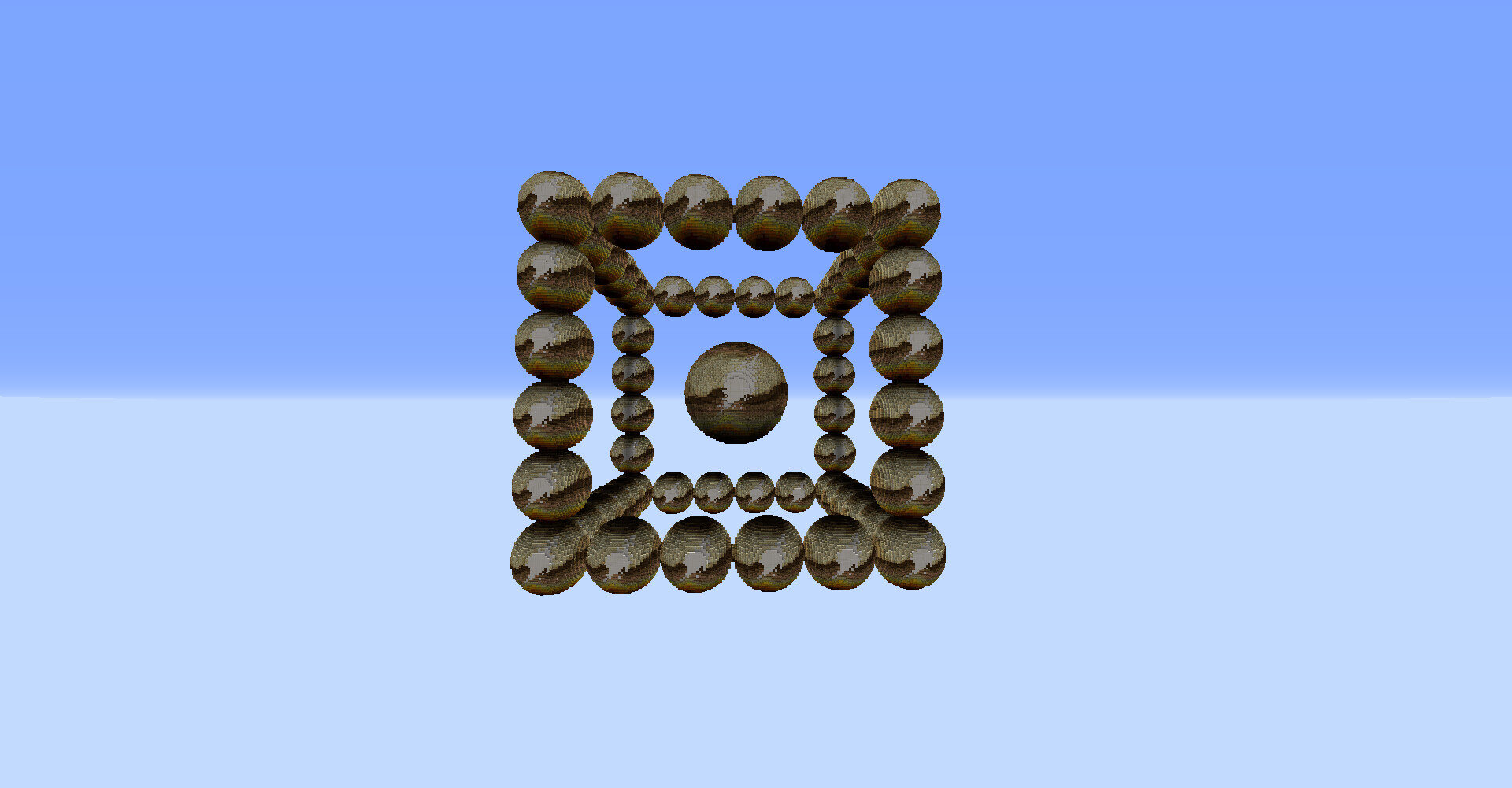 More Textured Spheres Minecraft Map