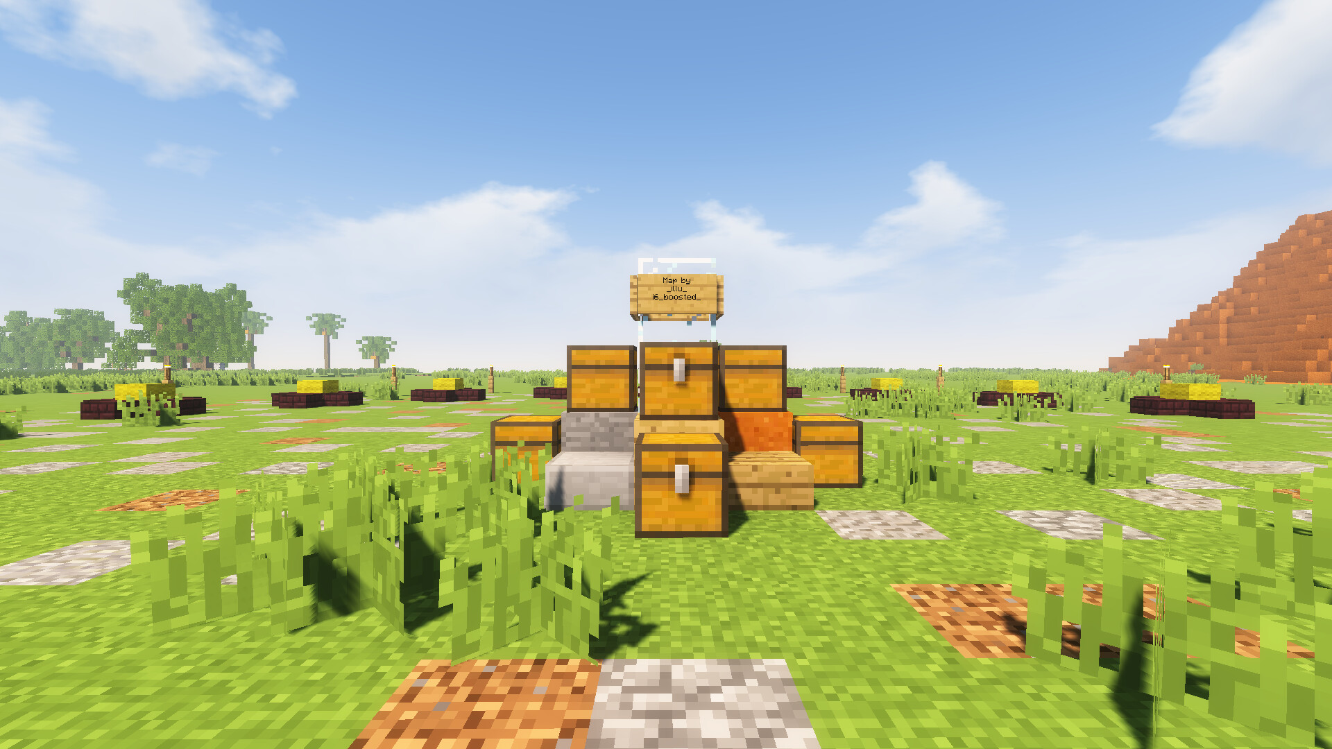 PlayUHC SG Map "Biome" Minecraft Map