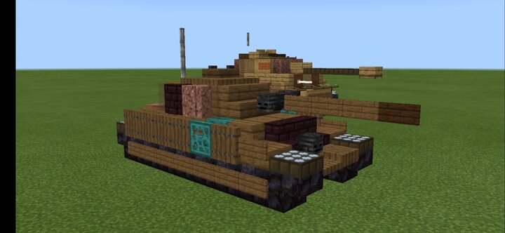 Tiger I Kuromorimine and Pz. IV Ankou (GuP) Minecraft Map