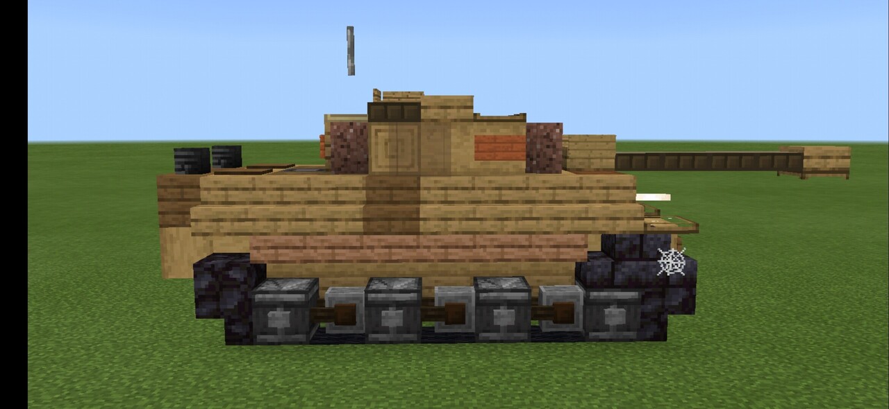 Tiger I Kuromorimine and Pz. IV Ankou (GuP) Minecraft Map