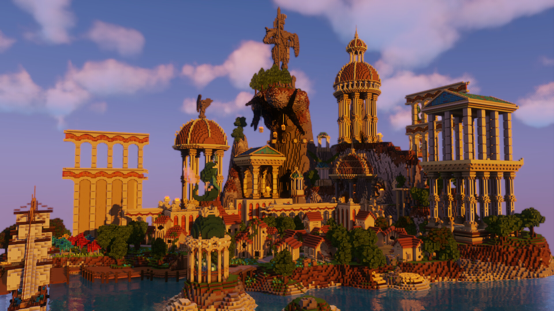 Greek Spawn Minecraft Map