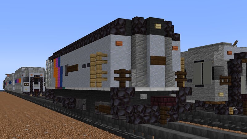 New Jersey Transit - GP40 & F40PH Minecraft Map