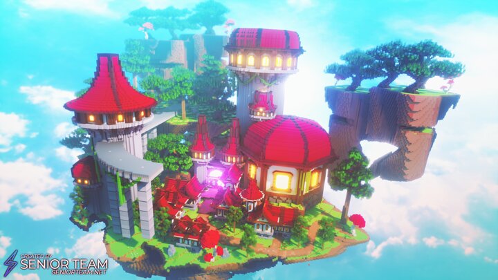 Red Village Minecraft Map