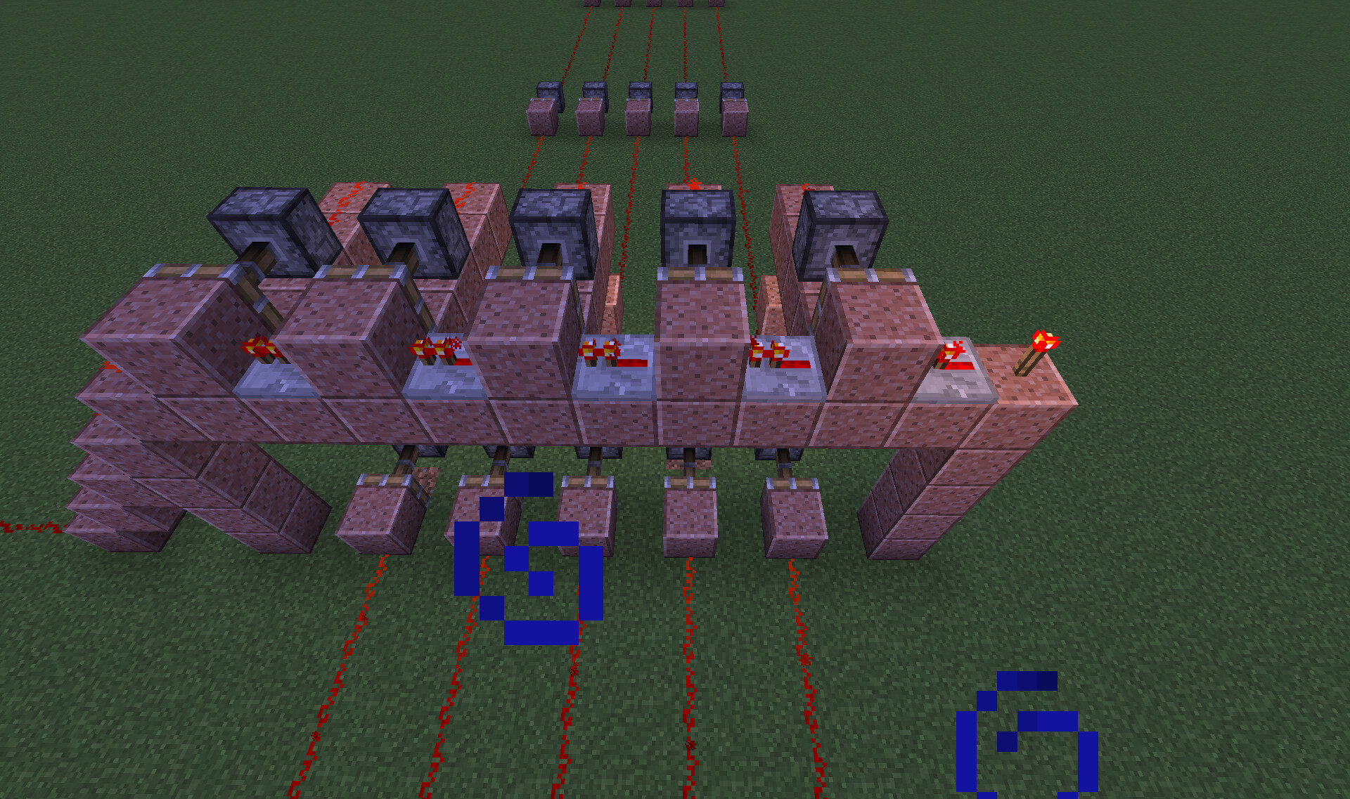 Number combination safe Minecraft Map