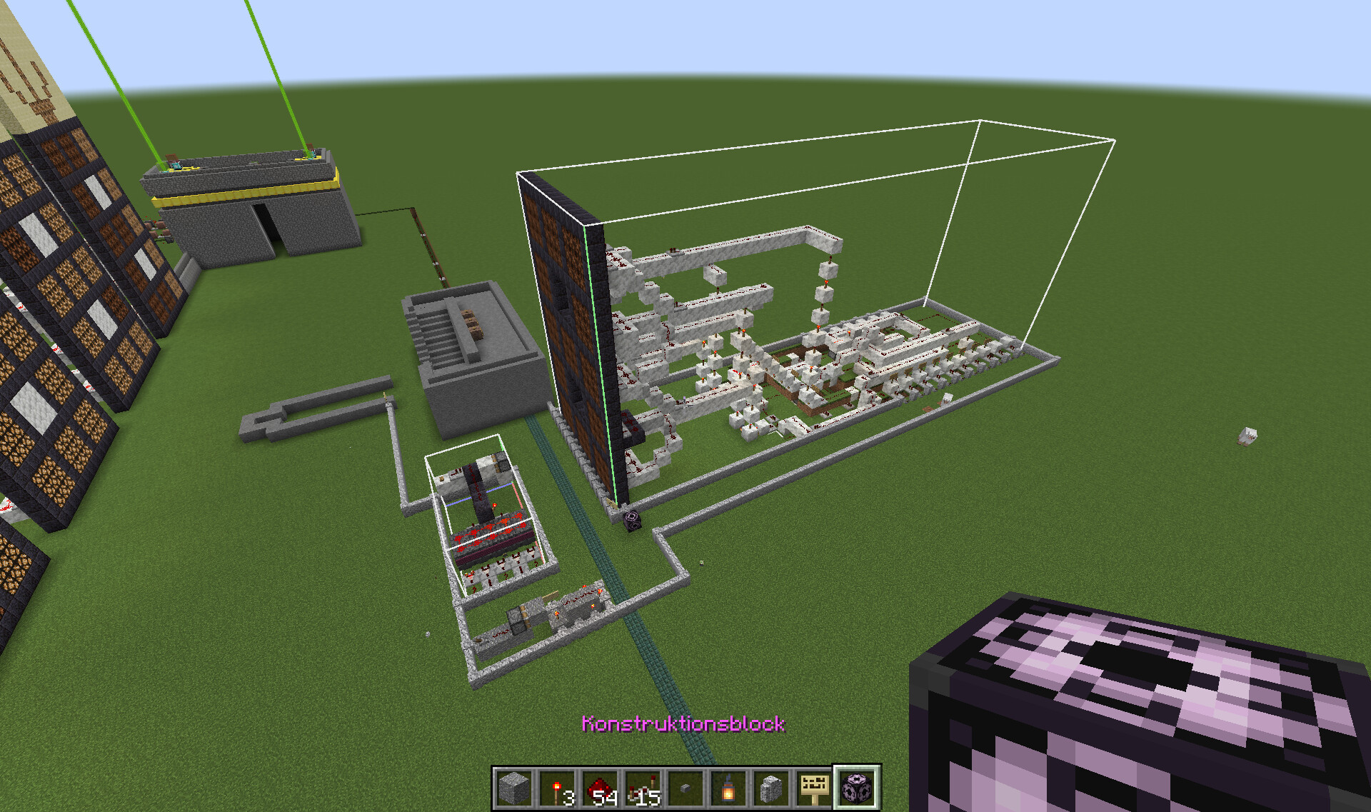 Number combination safe Minecraft Map