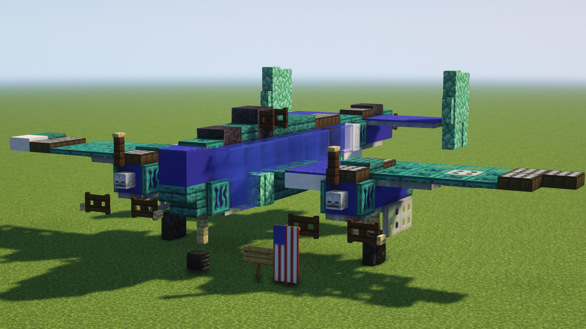 North American B-25 Mitchell Minecraft Map