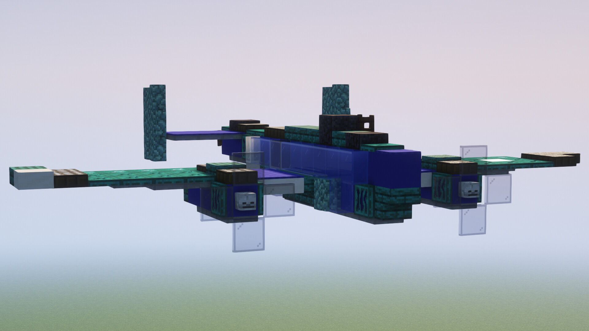 North American B-25 Mitchell Minecraft Map